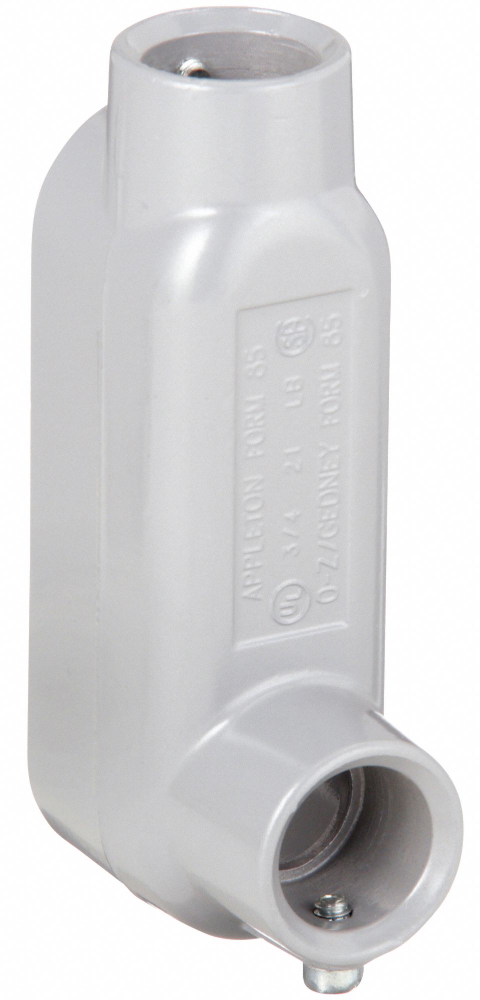 APPLETON ELECTRIC Conduit Outlet Body: Aluminum, Powder Coated, 3/4 in ...