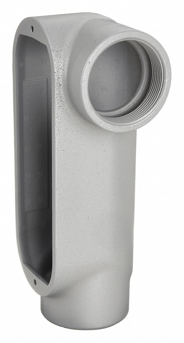 Aluminum, 4 in Trade Size, Conduit Outlet Body - 10W017|LL400-A - Grainger