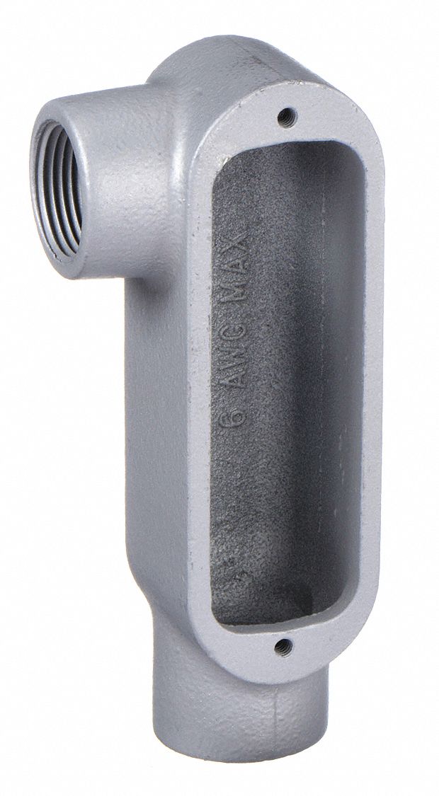 Iron, Threaded Body, Conduit Outlet Body - 10W048|LR125-M - Grainger