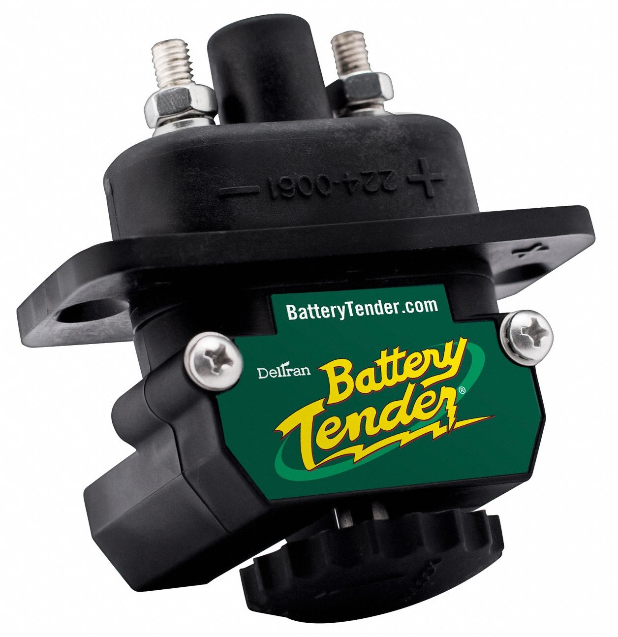 BATTERY TENDER DC Connector: Plug-In, Black, 6 ga - 10W844|027-0004-KIT ...