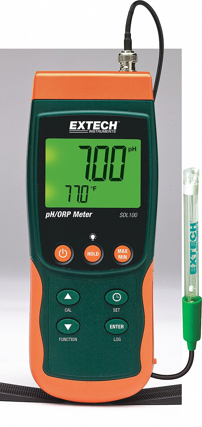 EXTECH PH/ORP METER SD LOGGER - 5829 - EXTSDL100 | SDL100 - Grainger, Canada