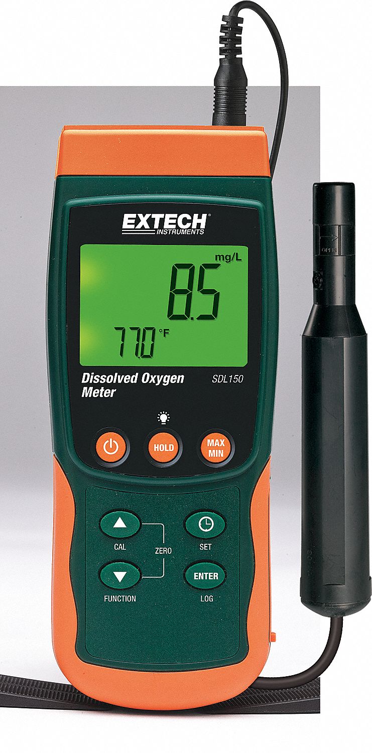 EXTECH DISSOLVED OXYGEN METER SD LOGGER - 27342 - EXTSDL150 | SDL150 ...