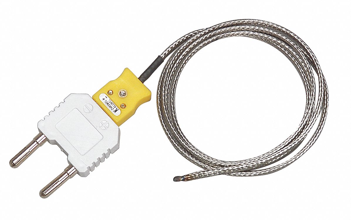 EXTECH ADAPTOR PLUG HGH TMP PRBE W/BANANA - Thermocouple Probes ...