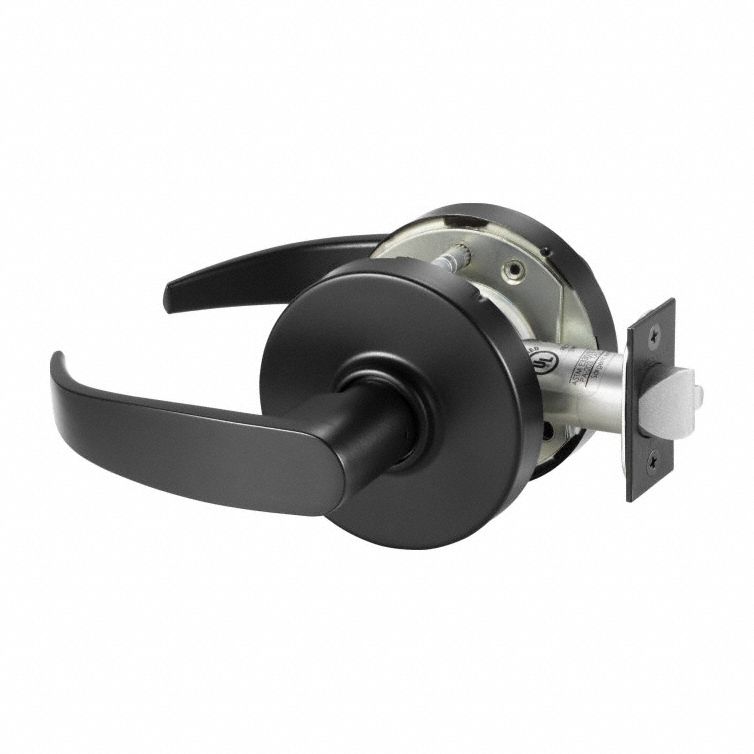 SARGENT, Classroom Lever Locksets, Black, Door Lockset - 807M76|10XG37 ...