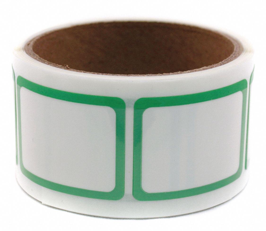 2 in Ht, 2 in Wd, Label - 10Y568|117-0003D - Grainger