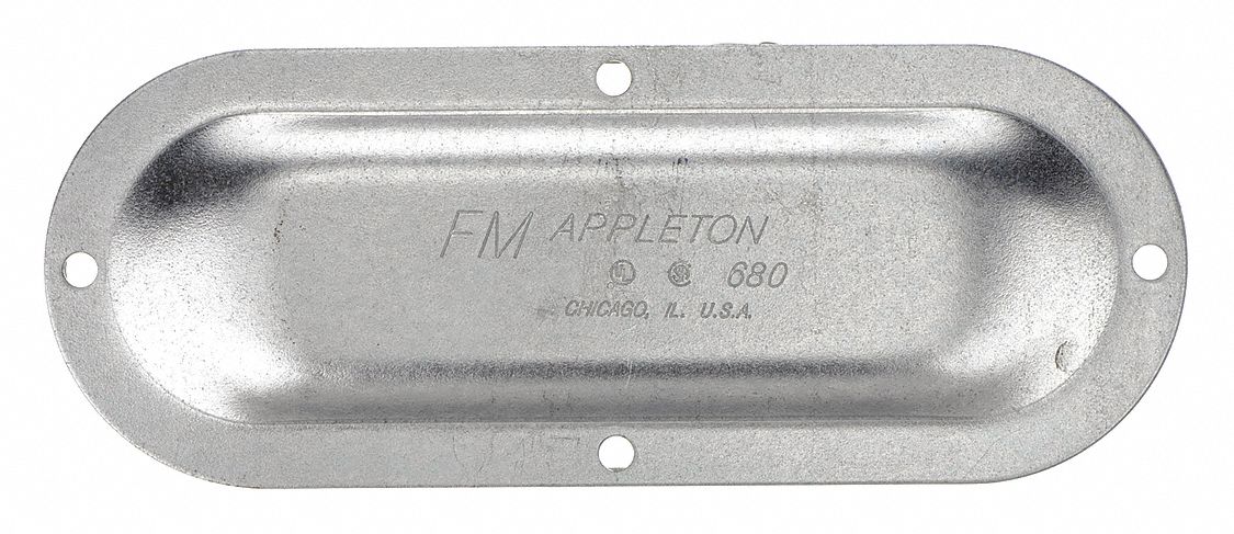 Steel, FM8, Covers for Conduit Access Fitting - 10Y648|980IG - Grainger