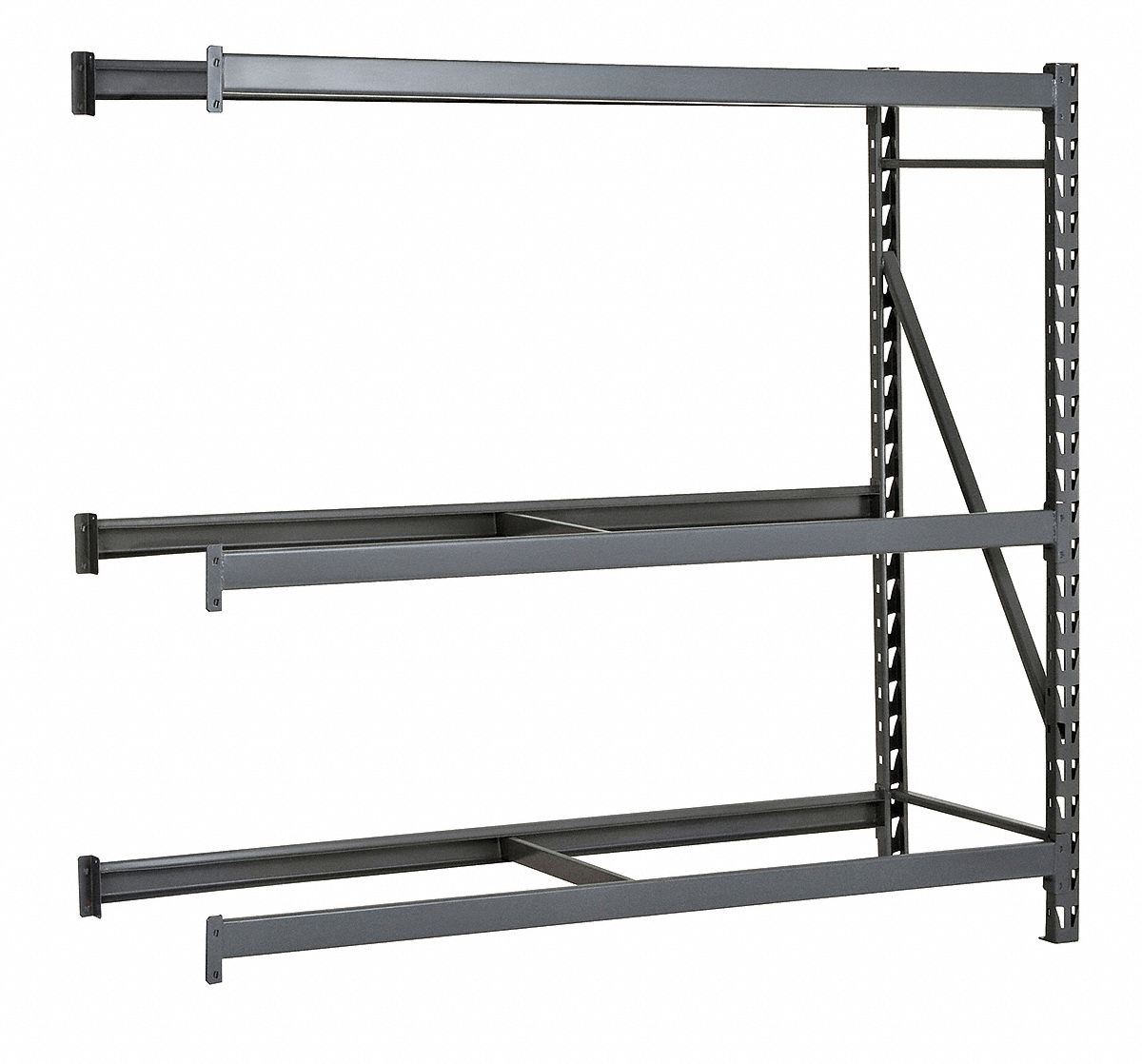 EDSAL, Add-On, 72 in x 24 in x 72 in, Bulk Storage Rack - 10Z468 ...