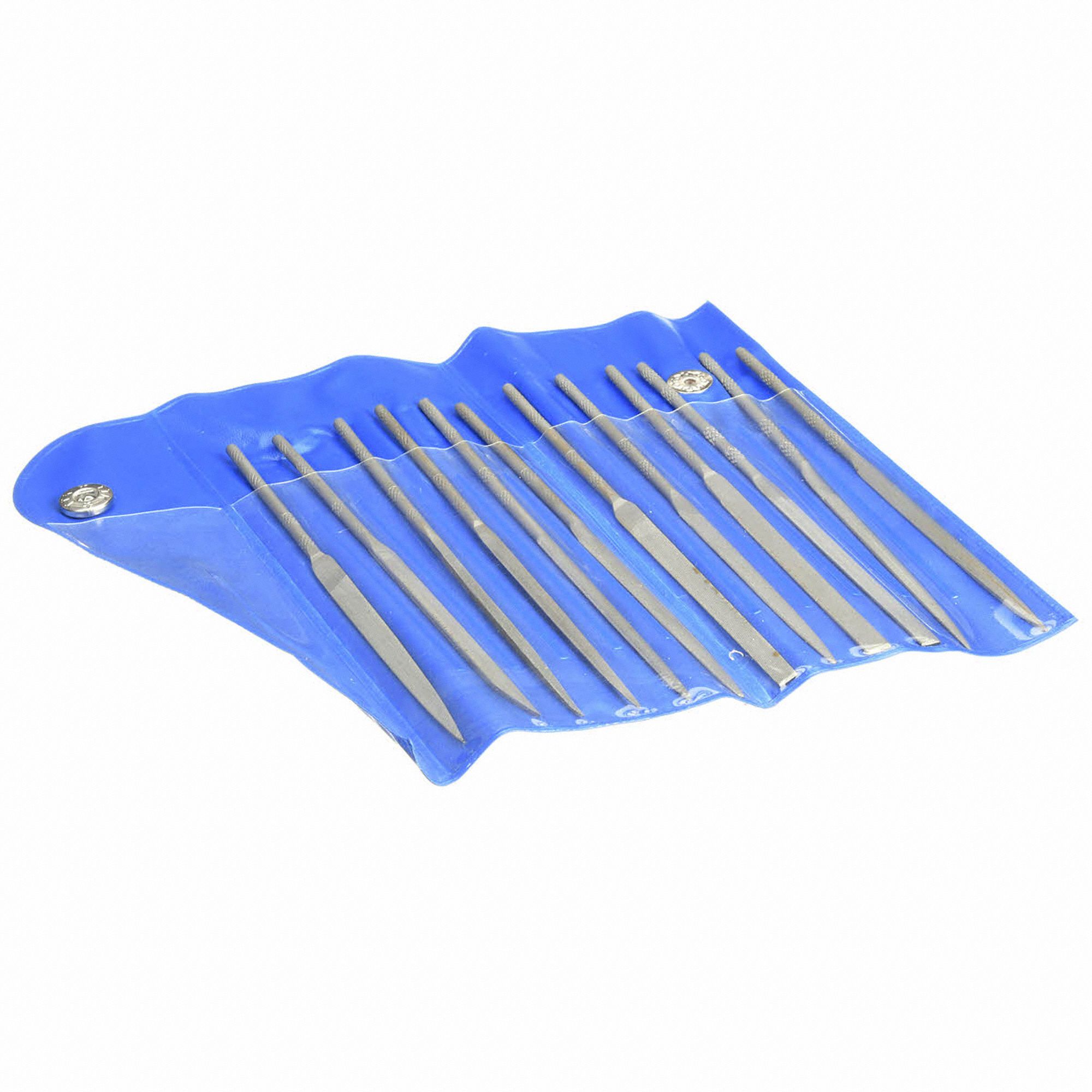 WESTWARD Needle File Set: Barrette/Crossing/Half Round/Knife ...