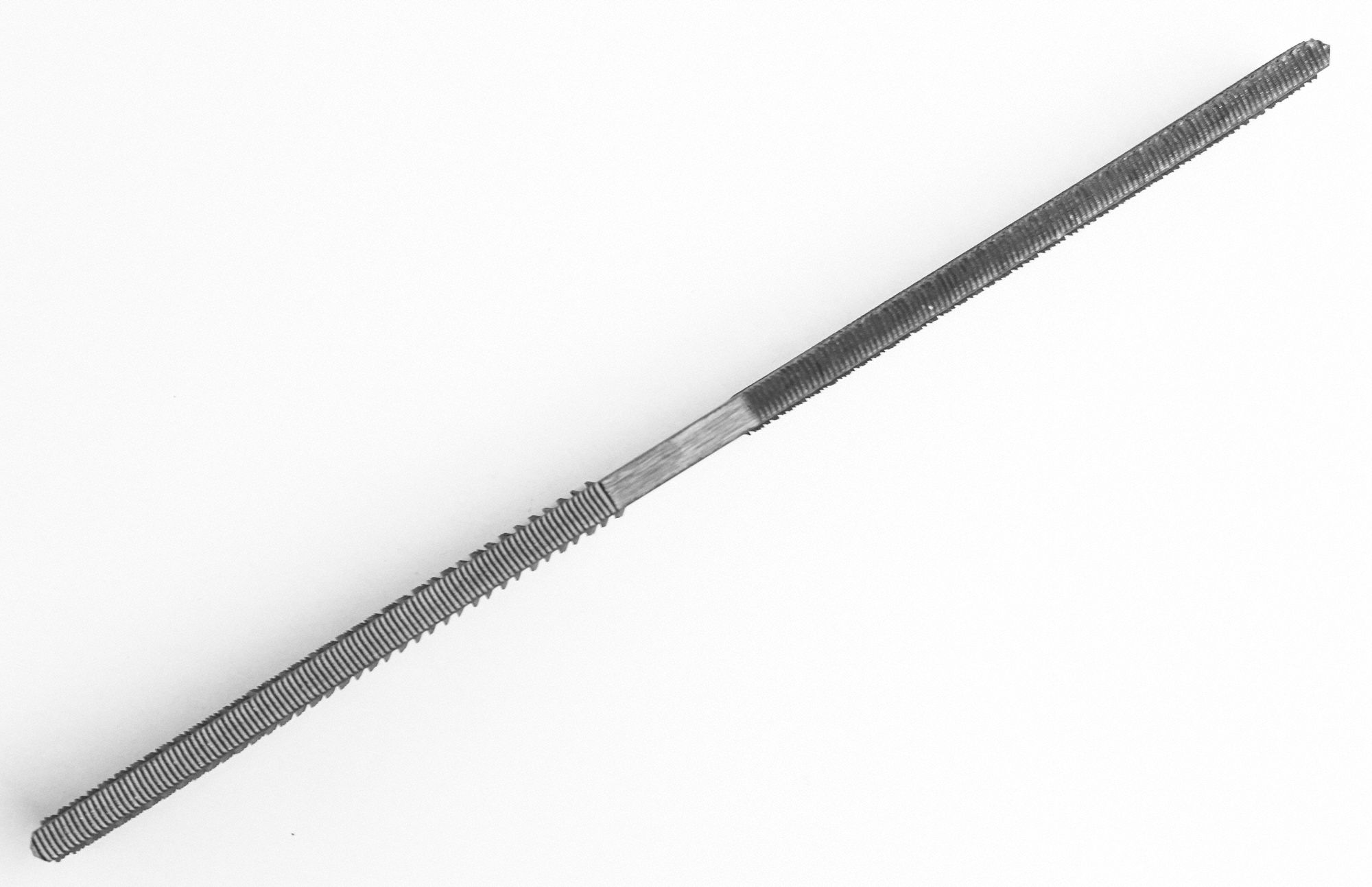 WESTWARD Flat Rasp: Rectangular, 11_6.5 Teeth per Inch, Single Edge Cut ...