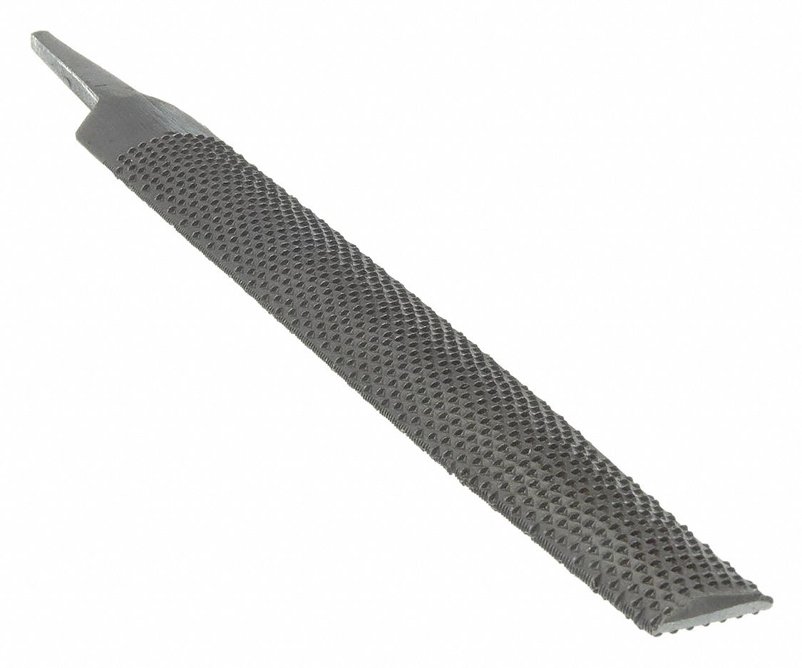 Half Round, 6.5 Teeth per Inch, Half Round Wood Rasp File - 10Z723 ...