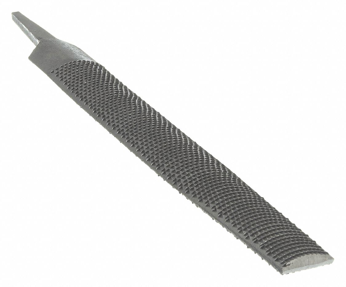 Half Round 9 5 Teeth Per Inch Half Round Wood Rasp File 10Z725