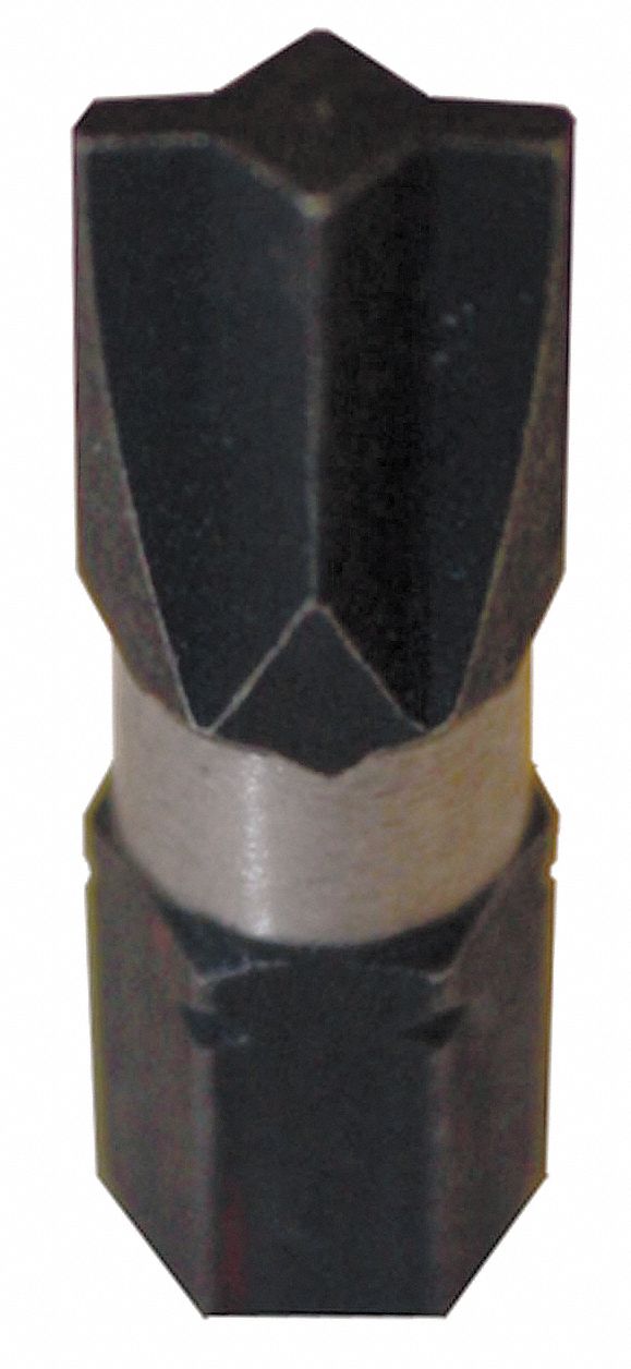 ECX™ Impact Insert Bit, 1/4 in Hex, PK 2 - Grainger