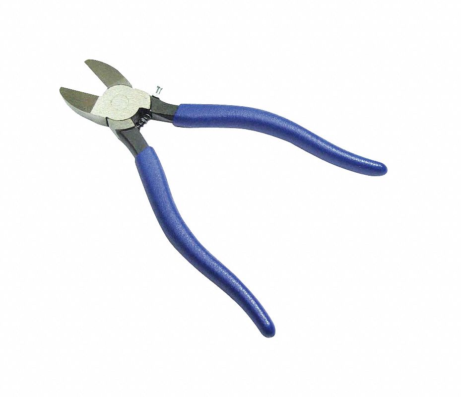 WESTWARD Pinzas de Corte Diagonal 7-13/32" Azul - Pinzas de Corte ...