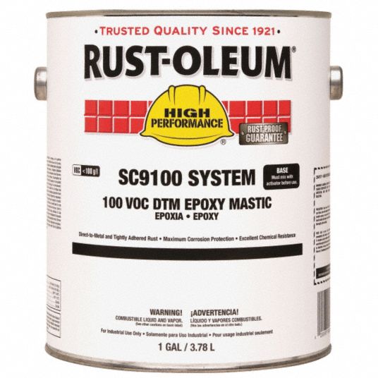 Epoxy Mastic Coating, Color White - Grainger