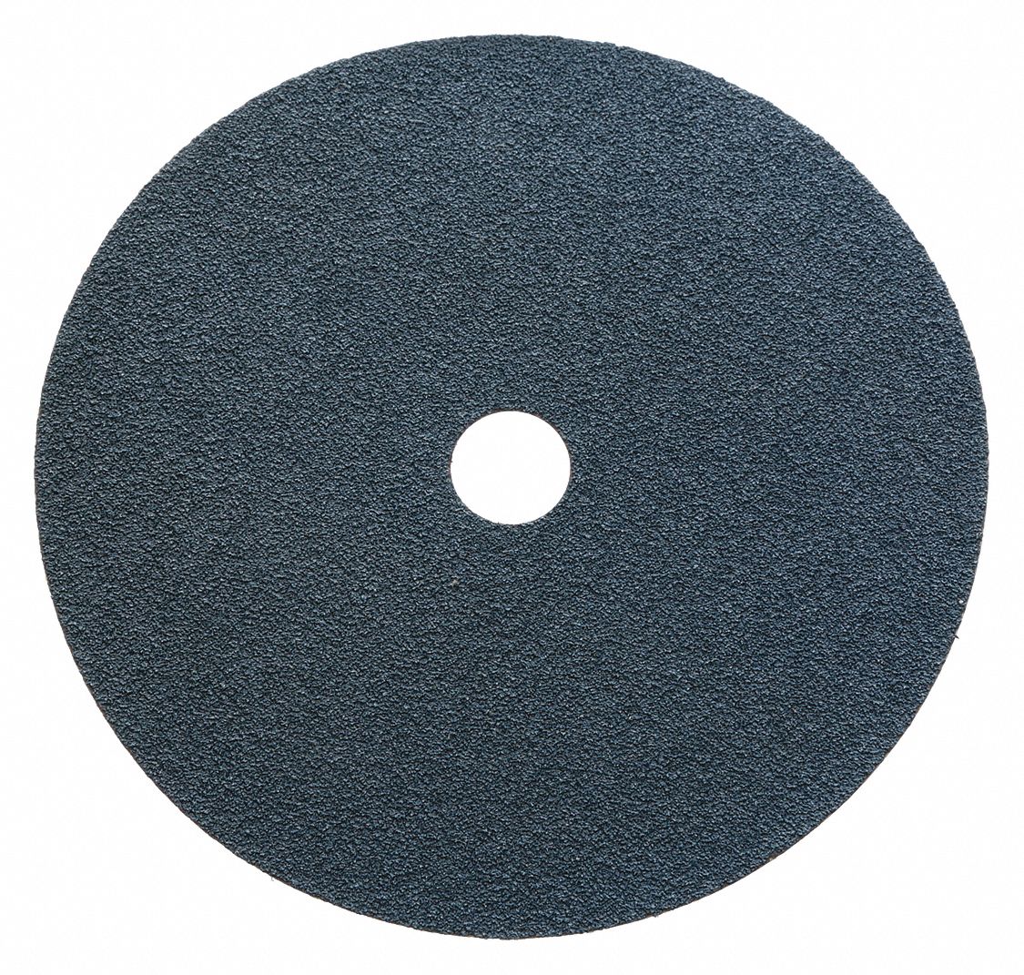 Zirconia Alumina, Fiber Disc, Coated, 7 in Disc Diameter, 7/8 in ...