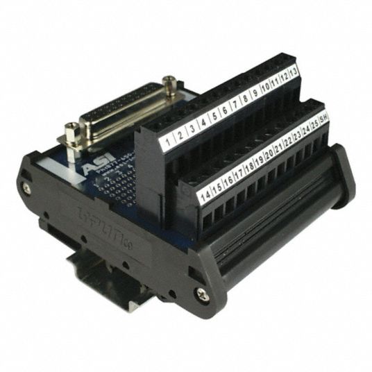 Terminal Block Interface Module, 125 V - 808CF2|11005 - Grainger