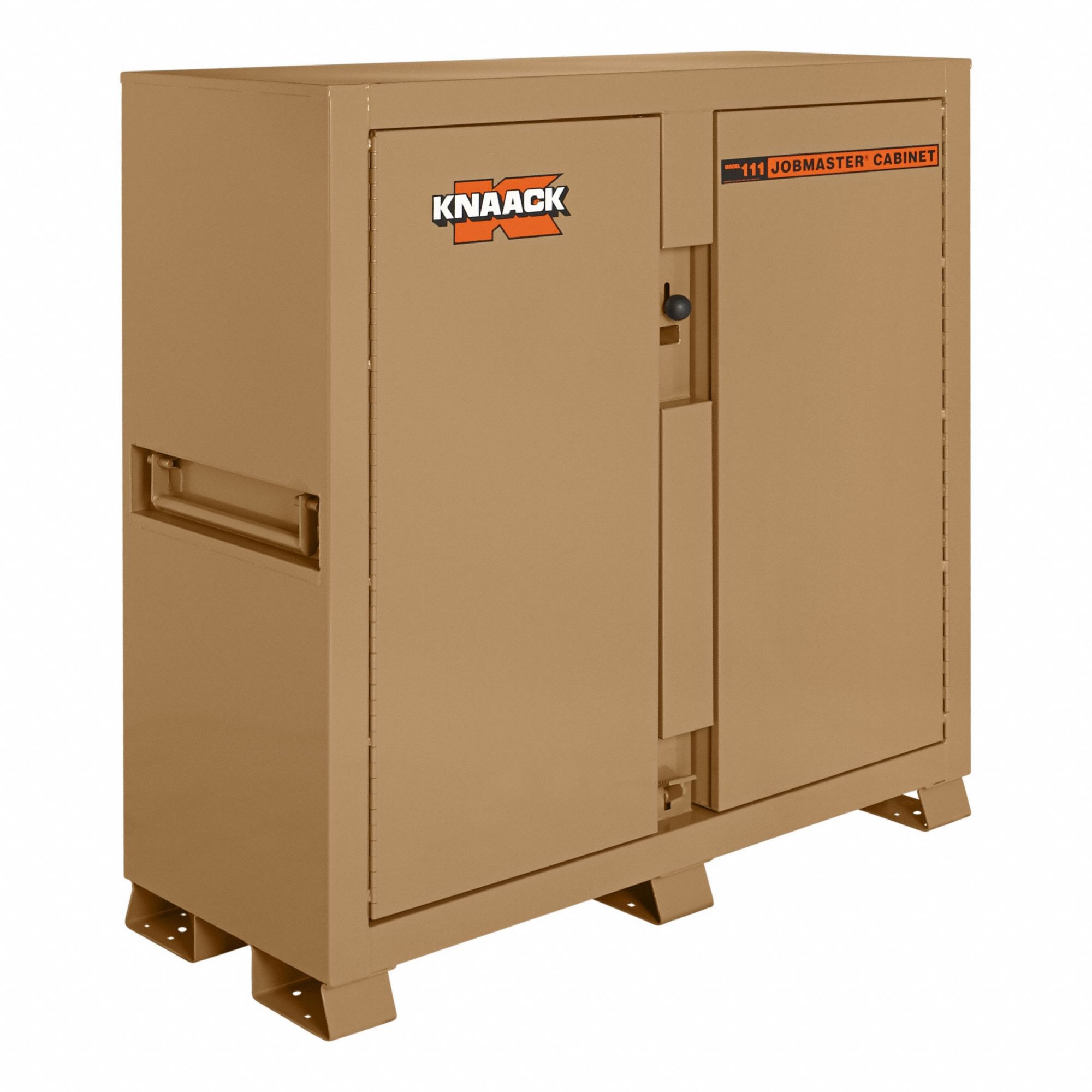 KNAACK, 60 in W x 24 in D x 60 in H, 47.5 cu ft, Jobsite Cabinet ...