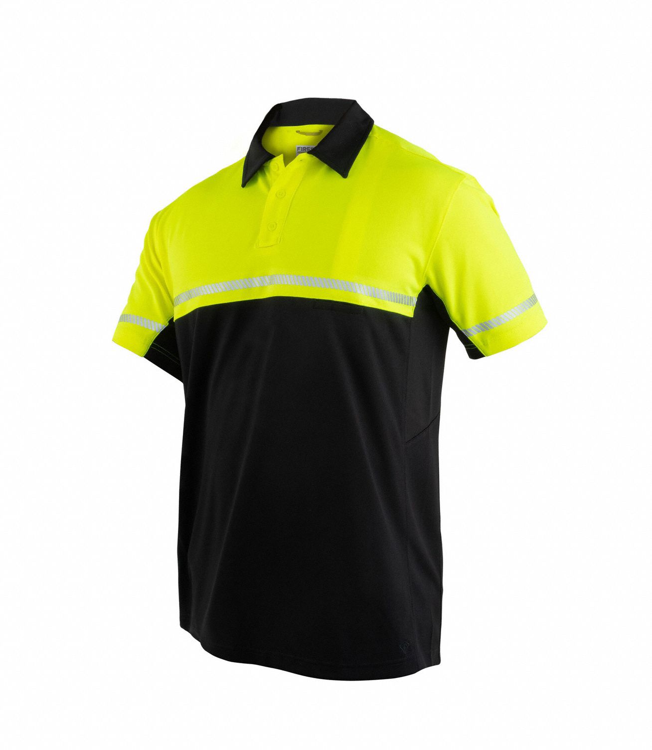 FIRST TACTICAL LLC, Gen, Polo Shirt, HI VIS PERFORMANCE POLO - 882UU6 ...