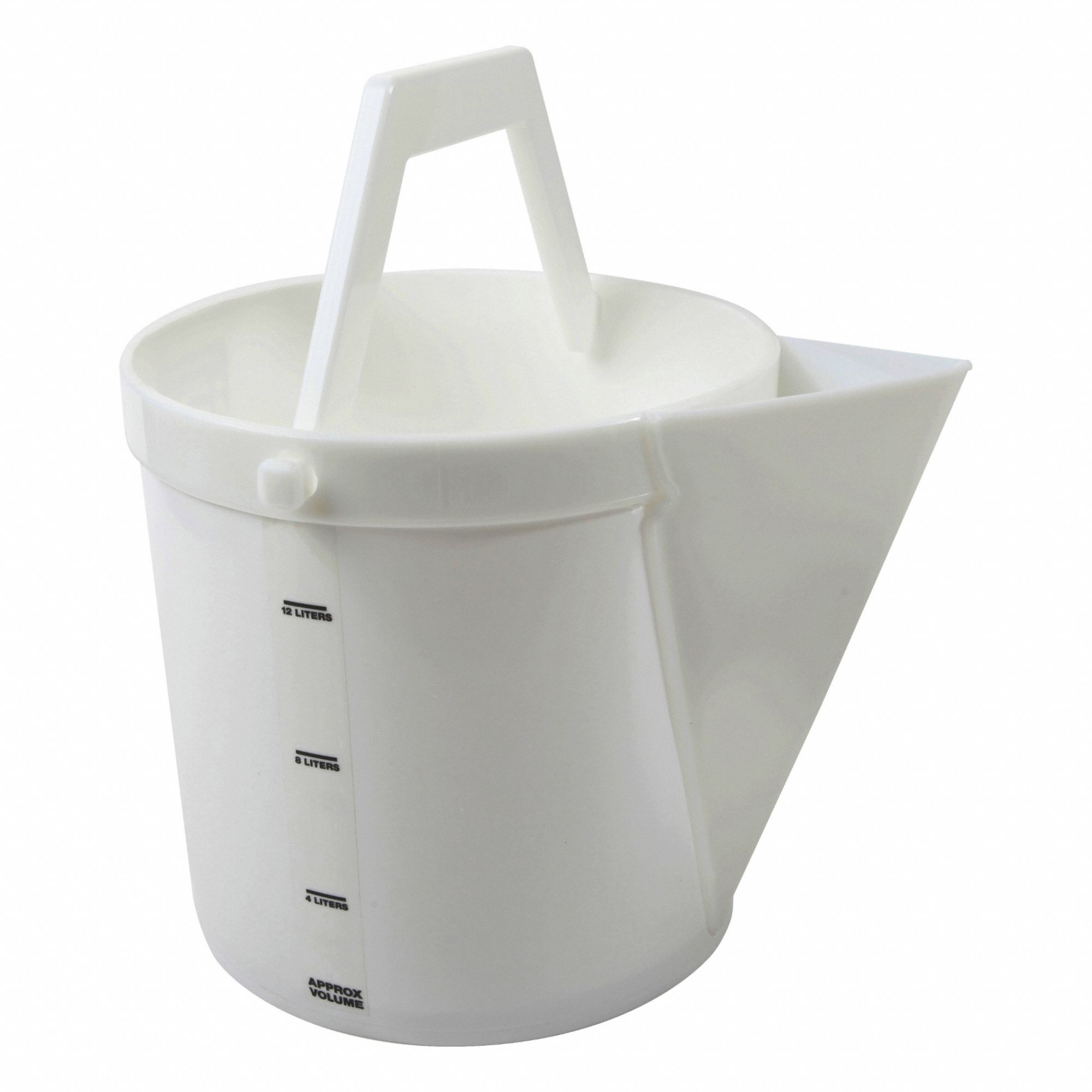 DYNALON Balde Cónico Resistente a Quím,Blco,HDPE - Cajas de Laboratorio ...