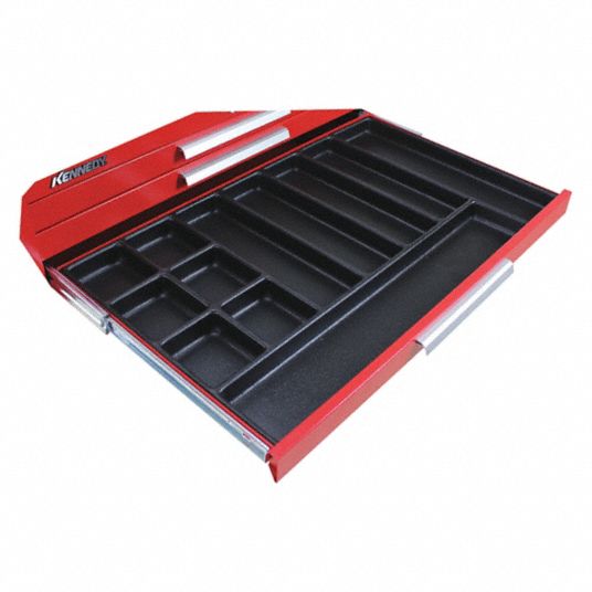 KENNEDY, Black, Plastic, Drawer Organizer - 114V69|81934 - Grainger