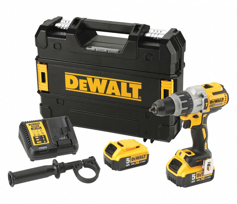 DEWALT Kit rotomartillo inalámbrico 20V 1/2 pulgada Sin carbones ...
