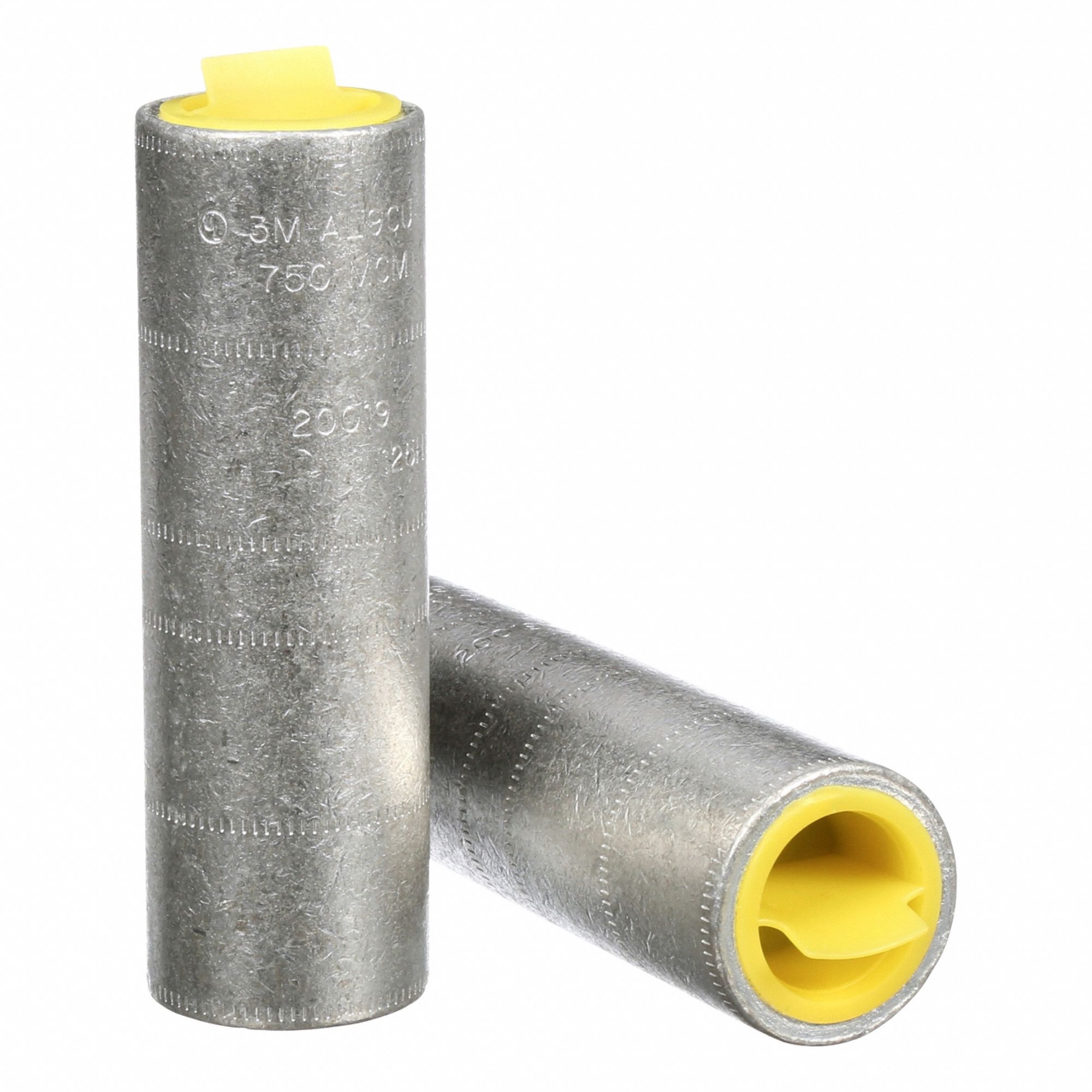 3M, 750 kcmil Wire Size, Yellow Code, Open Barrel Splice - 899EC2|13376 ...