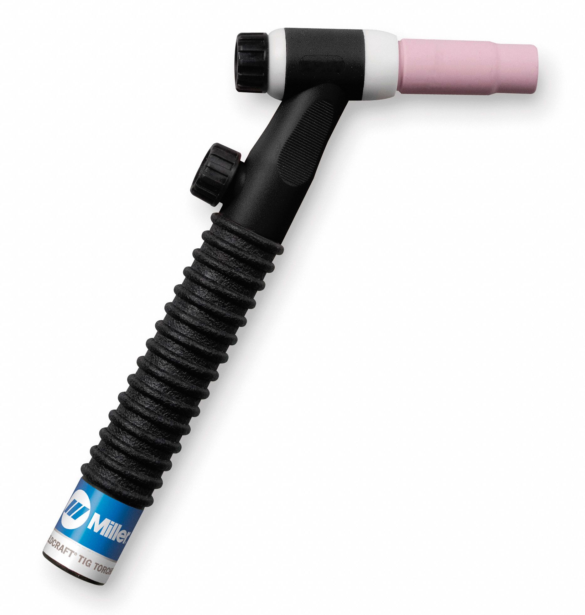 MILLER ELECTRIC TIG Torch Package: Air-Cooled, A-150, 12 1/2 ft, Rubber ...
