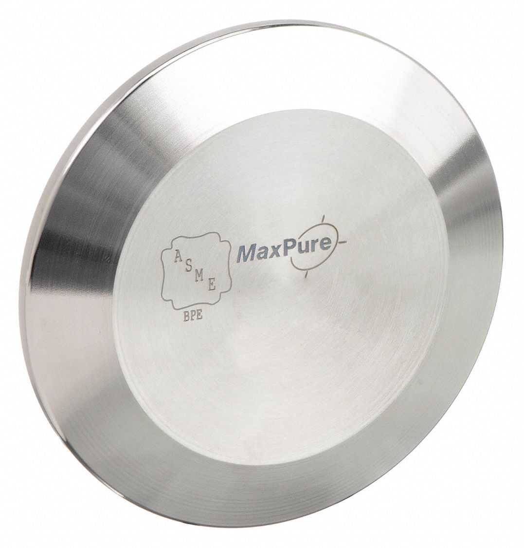 Cap, 1 1/2 in OD Size, Sanitary Fitting Cap - 11A390|TEG16A6L1.5-PL ...