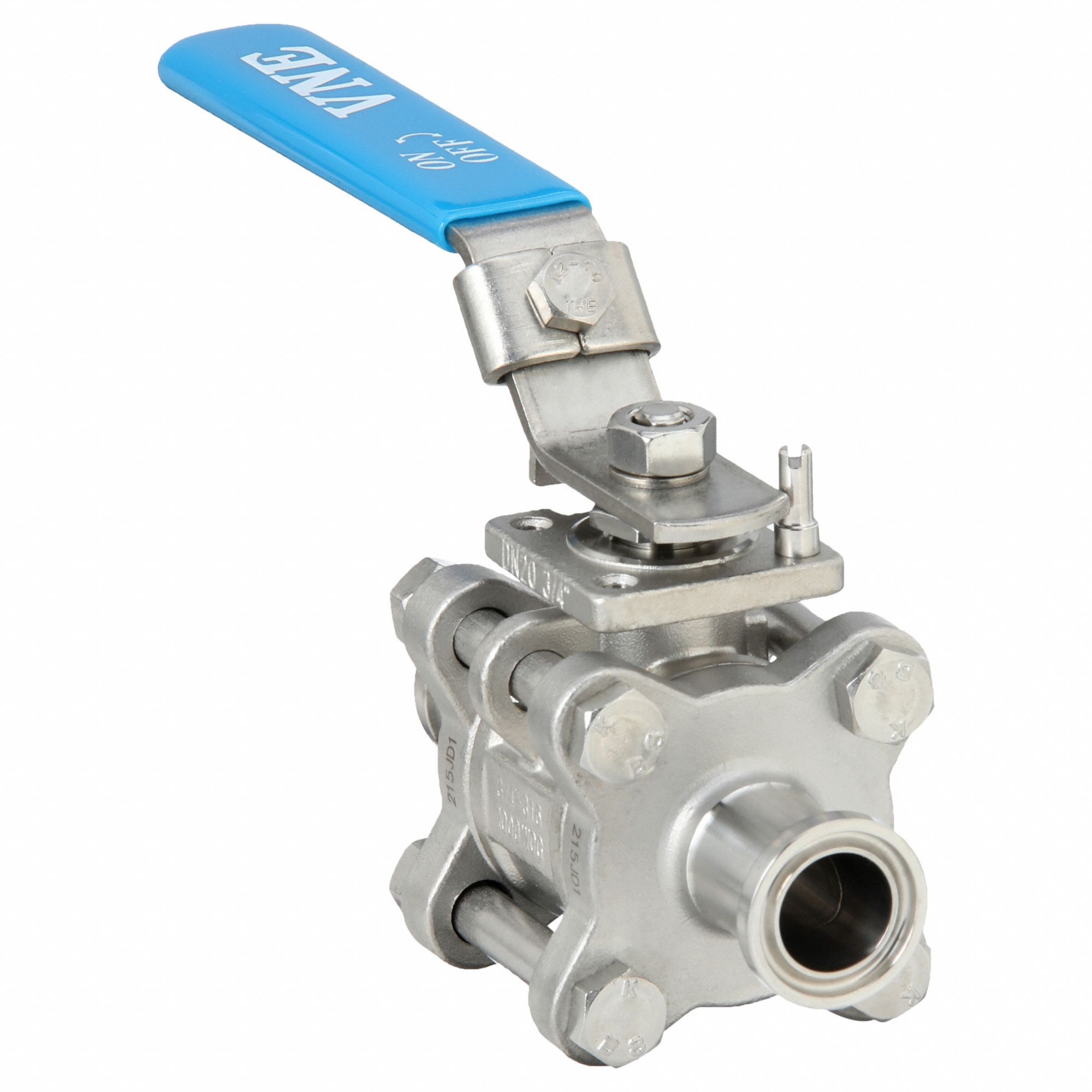 3/4 in, 316 Stainless Steel, Manual Two-Way Ball Valve - 11A422|EG90CC ...