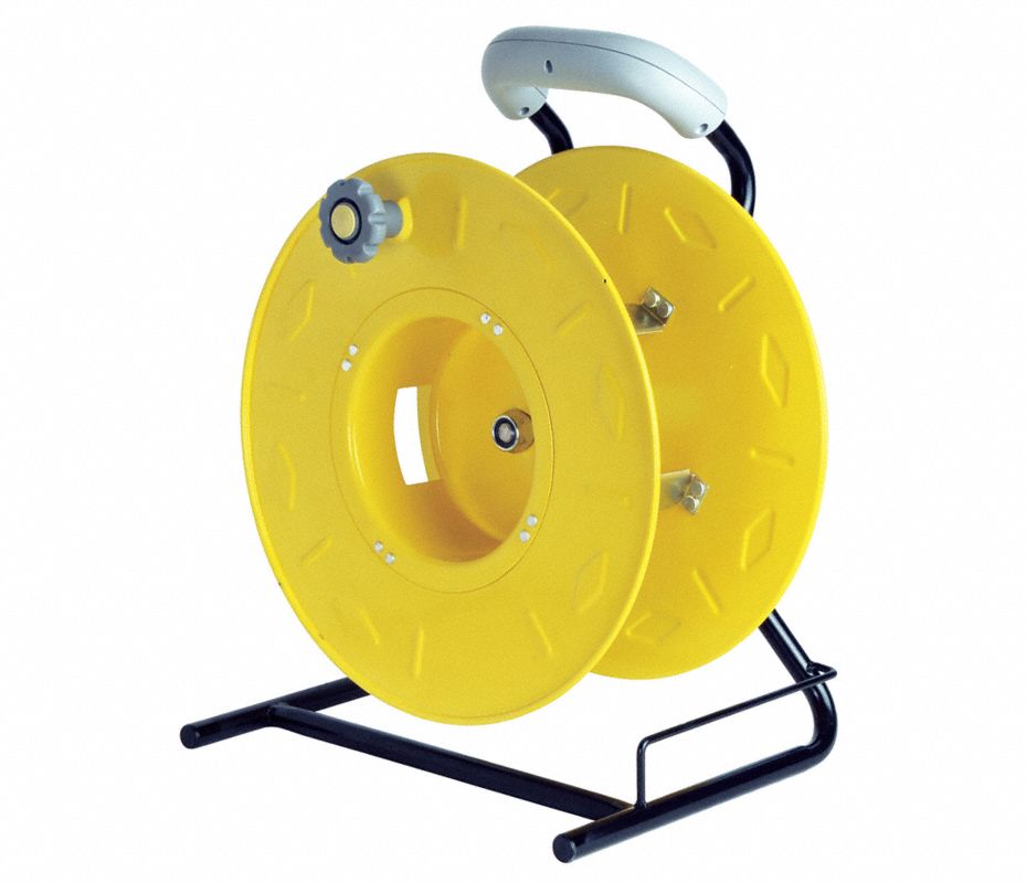 LUMAPRO Carrete , Cable Incluído No , Amarillo , Acero - Carretes para ...