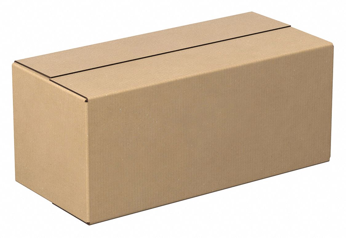 Shipping Carton,Kraft,22 In. L,10 In. W - Grainger
