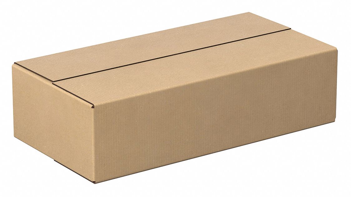 Shipping Carton,Kraft,24 In. L,12 In. W - Grainger