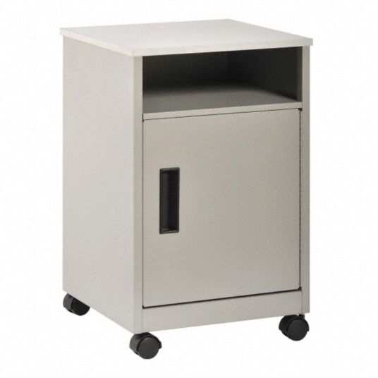 Computer Cart,Mobile,27-1/4"Hx17-1/4" W - Grainger