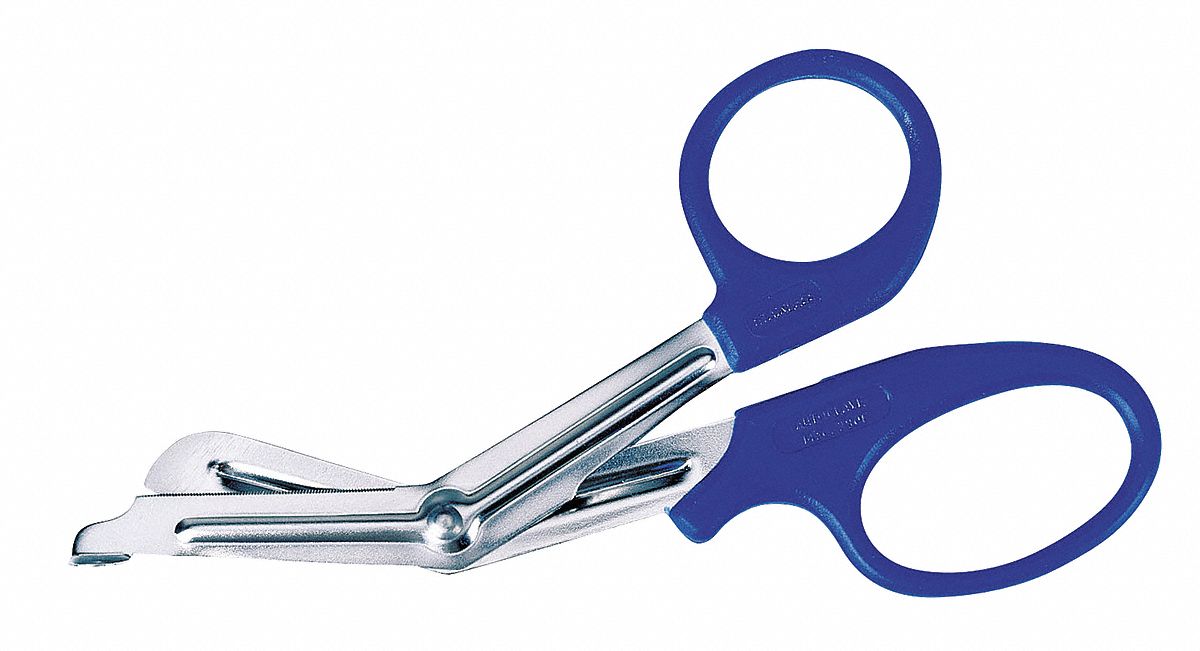 MEDI-FIRST, Scissors, Stainless Steel, EMT Utility Scissors - 11C672 ...