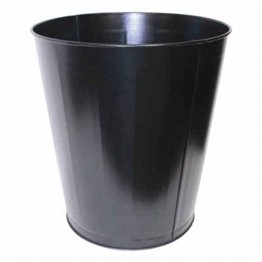 GRAINGER, Steel, 7 gal Container Capacity, Trash Can - 11C817|11C817 ...
