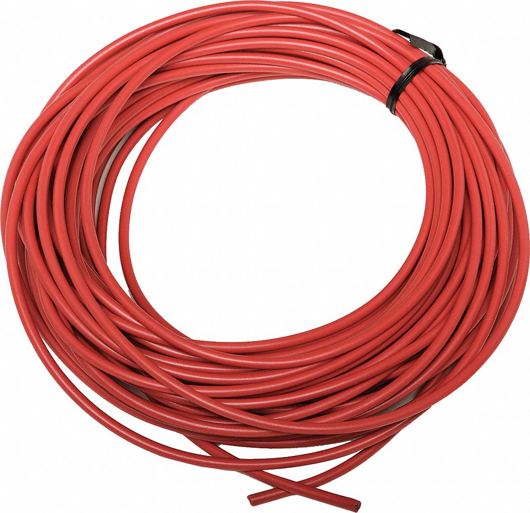 GRAINGER APPROVED WIRE TEST LEAD 18 AWG 50 FT RED - Test Lead Wire ...