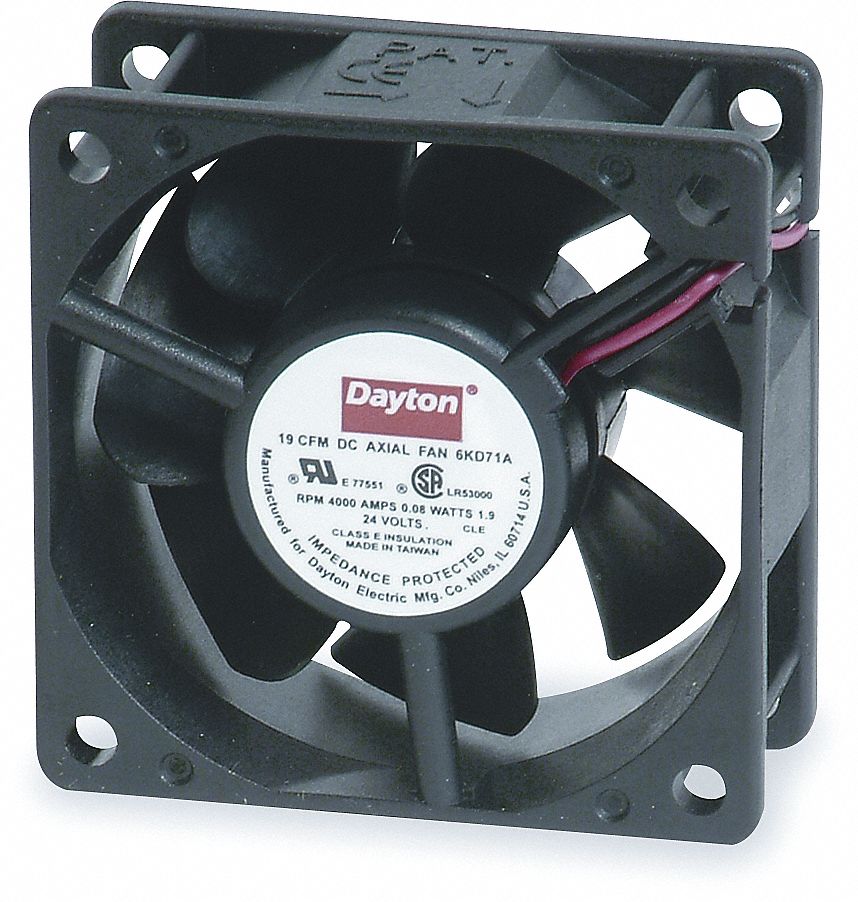DAYTON FAN AXIAL 24V - 12856 - GGE6KD71 | 6KD71 - Grainger, Canada