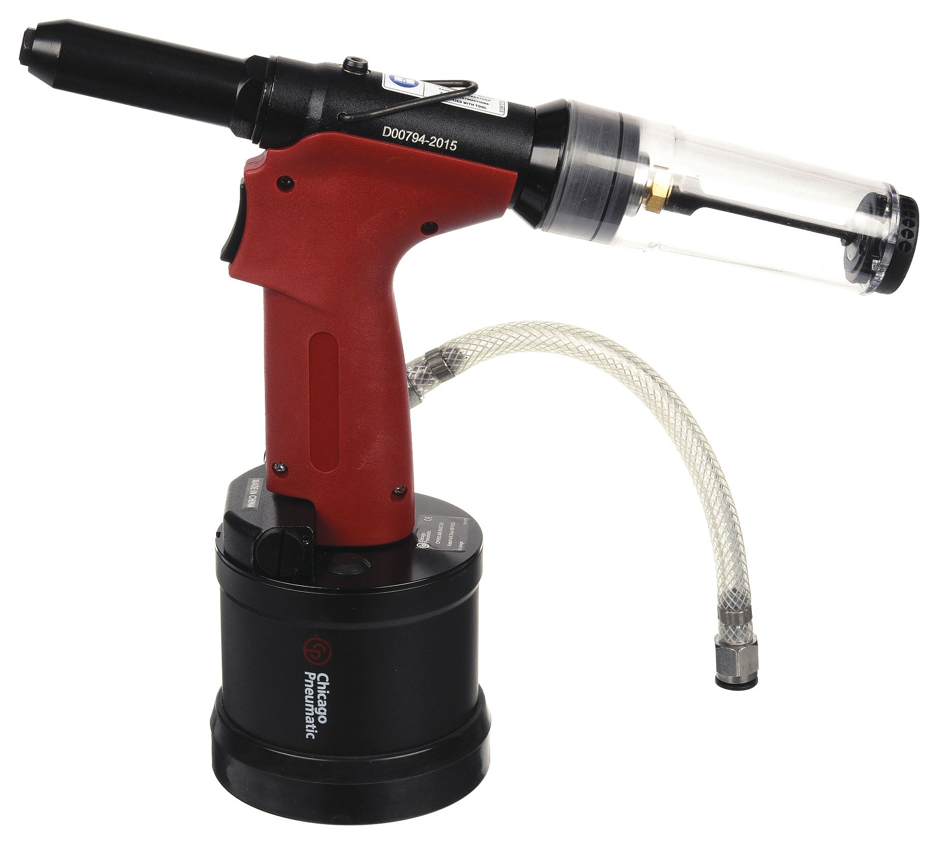 CHICAGO PNEUMATIC, 7/8 in Stroke Lg, 1,900 lbf Pulling Force, Rivet ...