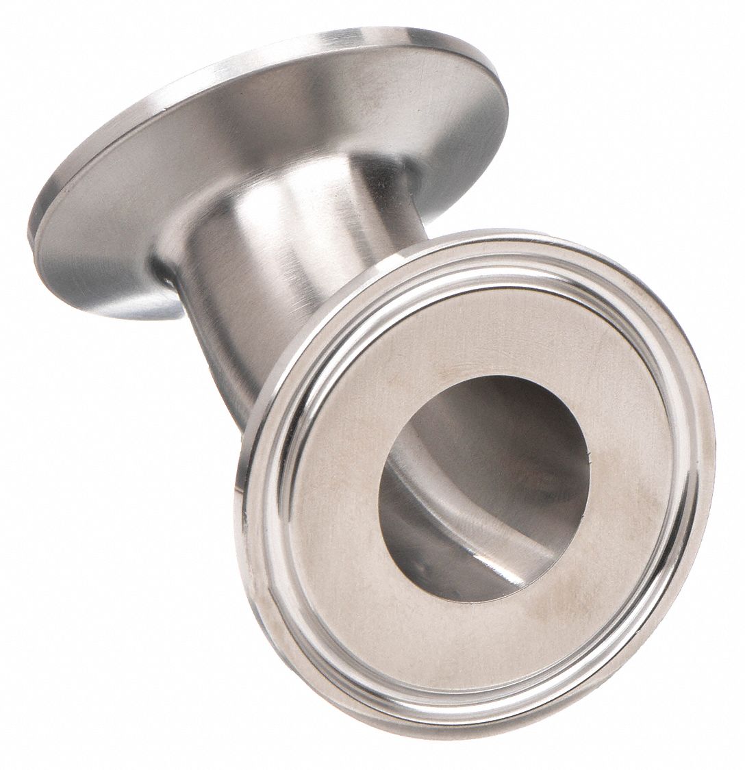 1 1/2 in OD x 1 1/2 in OD Size, Clamp, Sanitary Fitting Elbow - 11D031 ...