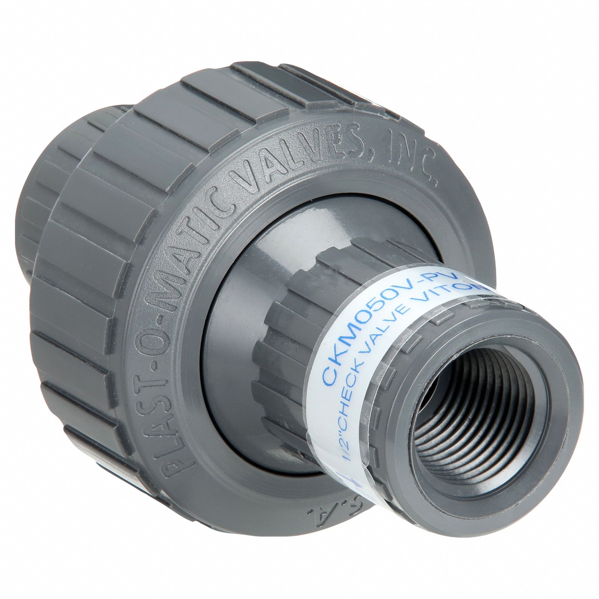 PLAST-O-MATIC, Diaphragm, Inline Valve Body, Check Valve - 11D186 ...