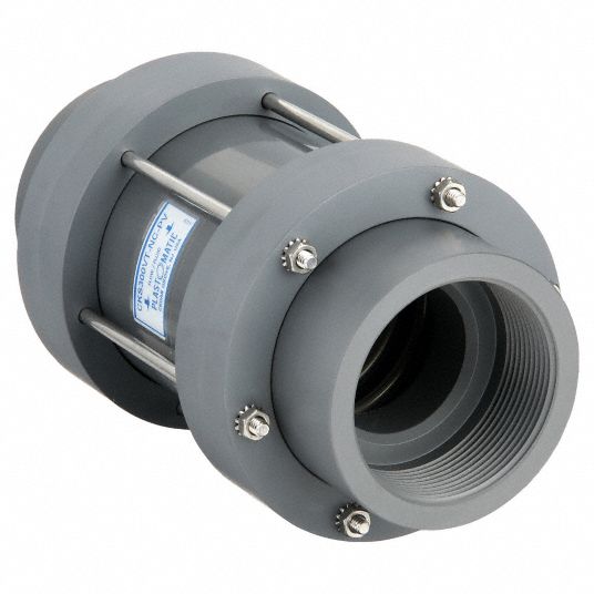 PLAST-O-MATIC, Poppet, Inline Valve Body, Check Valve - 11D194|CKS300VT ...