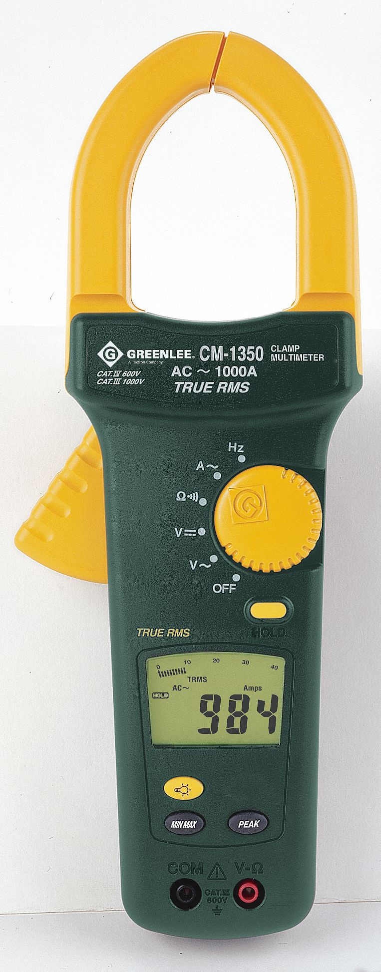 GREENLEE CLAMP METER TRUE RMS 1000A - 12874 - GLECM1350 | CM1350 ...