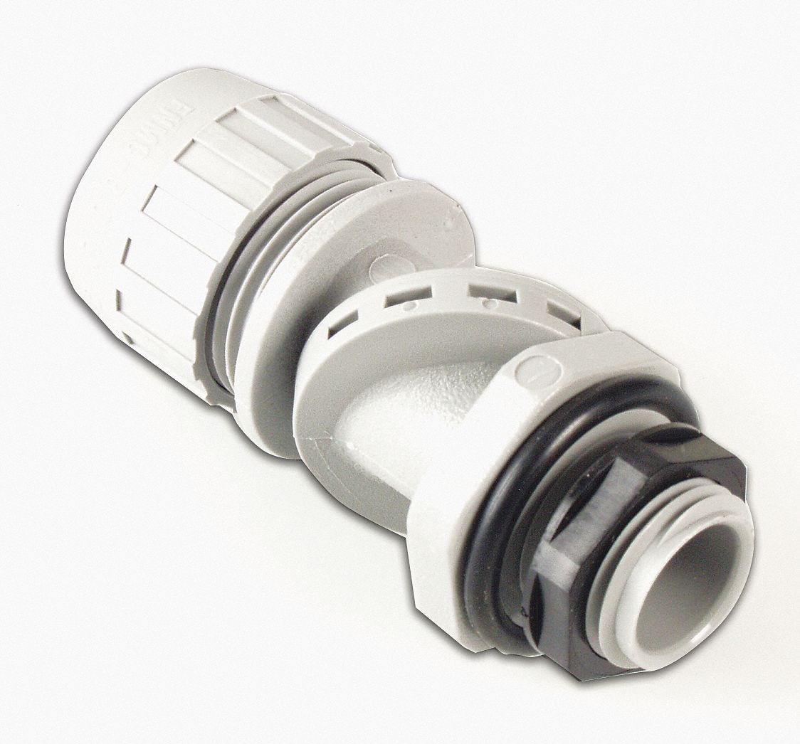 HUBBELL WIRING DEVICE-KELLEMS FITTING CONDUIT SWIVEL 1/2IN - Liquid ...