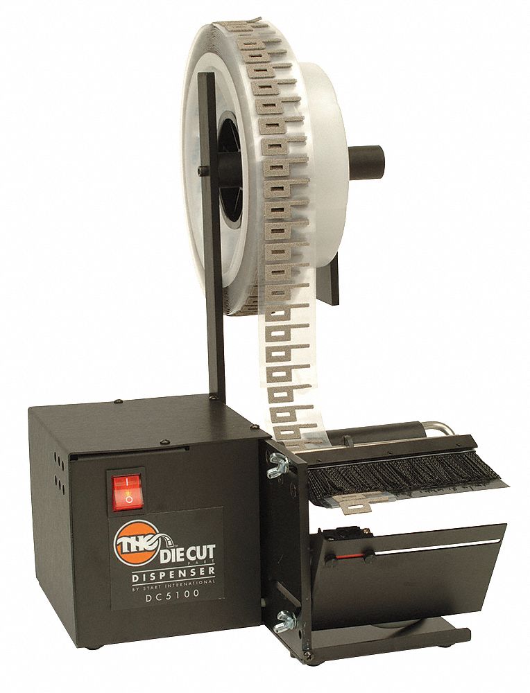 Automatic Part Dispenser, For Max. Label Width 2 1/4 in - Grainger