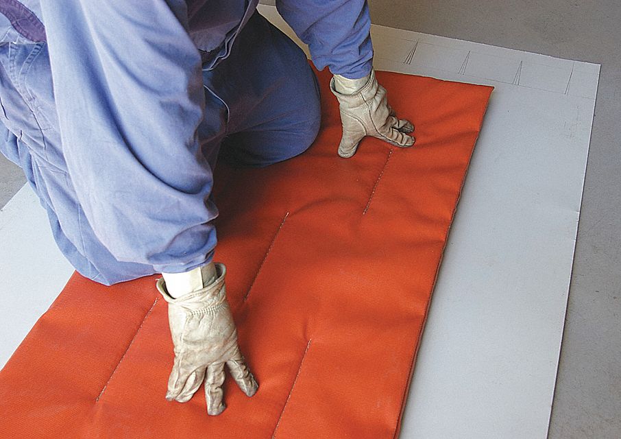 HI TEMP PAD WELDING 24INX24INX1IN INSULATED - HTPR51-24X24X1P | R51 ...