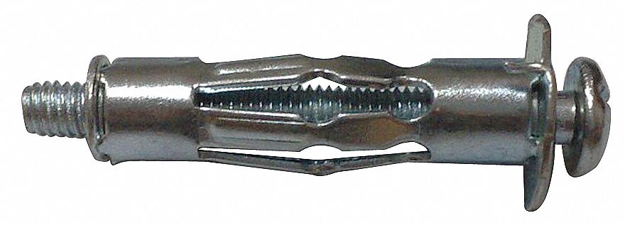 3/16 in Dia, 2 1/16 in Overall Lg, Wall Anchor - 11K358|U30537.018.0250 ...