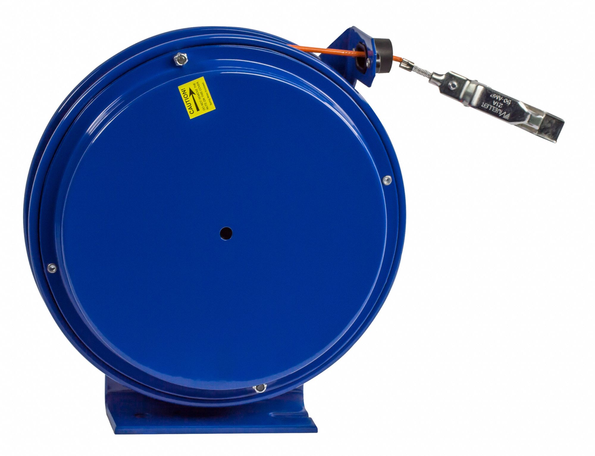 COXREELS 100 ft Retractable Grounding Wire Reel, Blue, Cable Coated ...