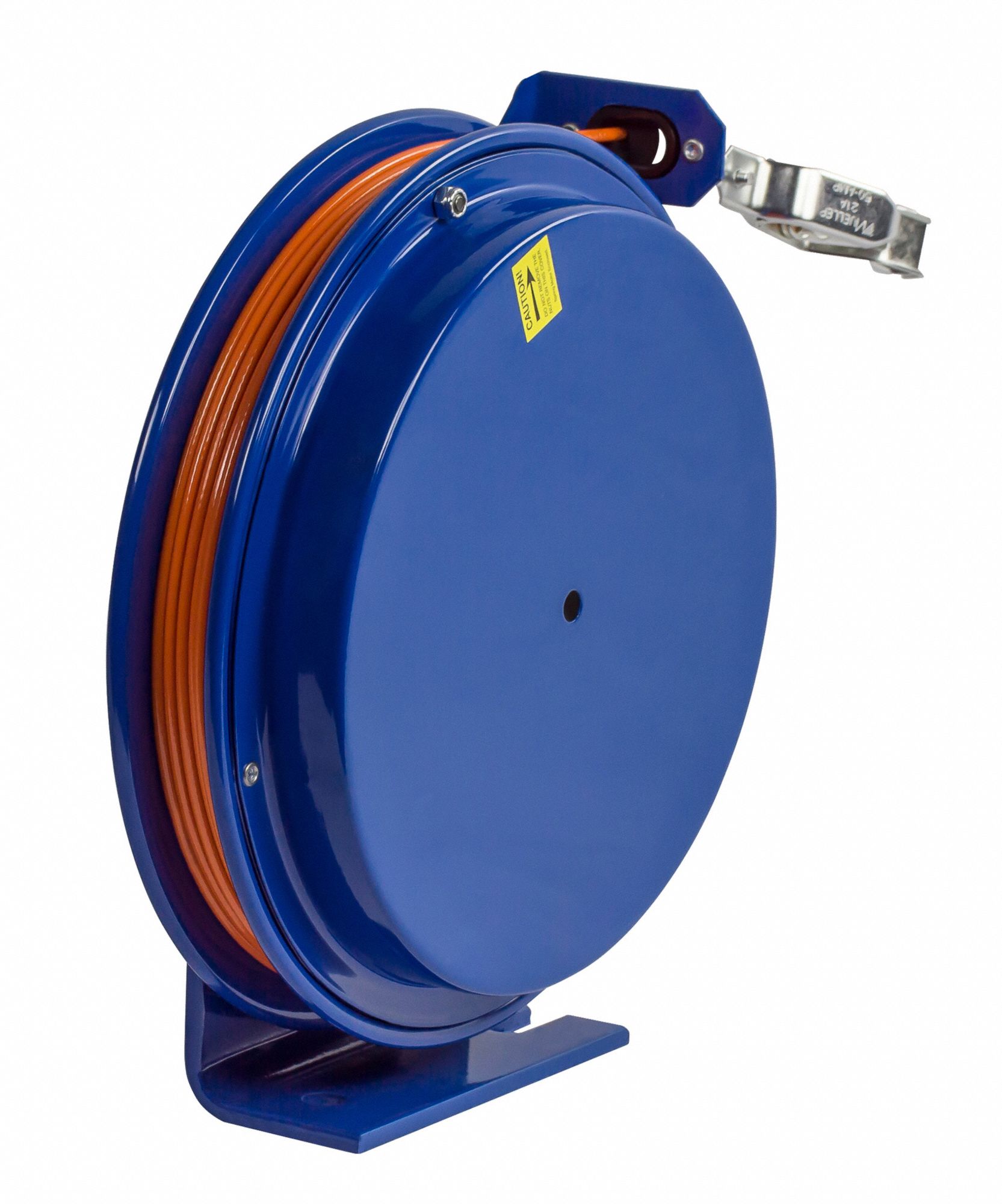 COXREELS 50 ft Retractable Grounding Wire Reel, Blue, Cable Coated: Yes ...