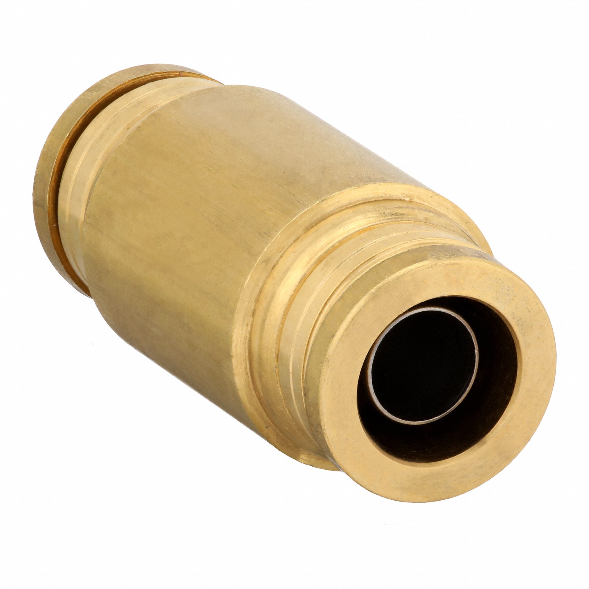 1/2 in OD x 1/2 in OD Fitting Size, Push-to-Connect x Push-to-Connect ...