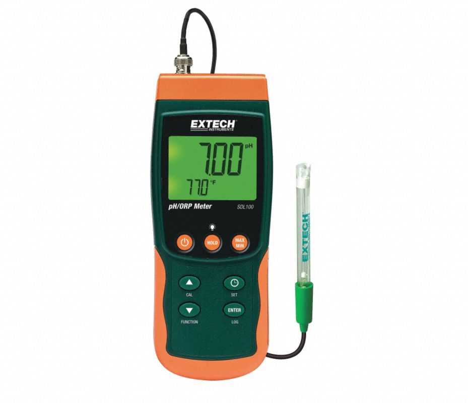EXTECH Registrador de Datos de pH/Potencial - 11L566 | SDL100 ...